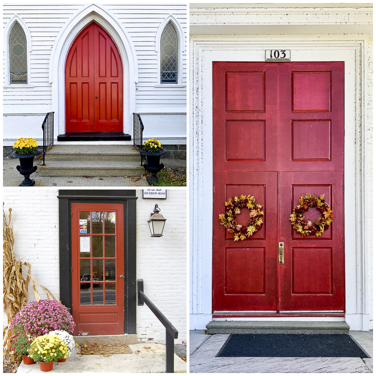 Classic Red Front Door Build Your Custom Classic & Modern French Doors