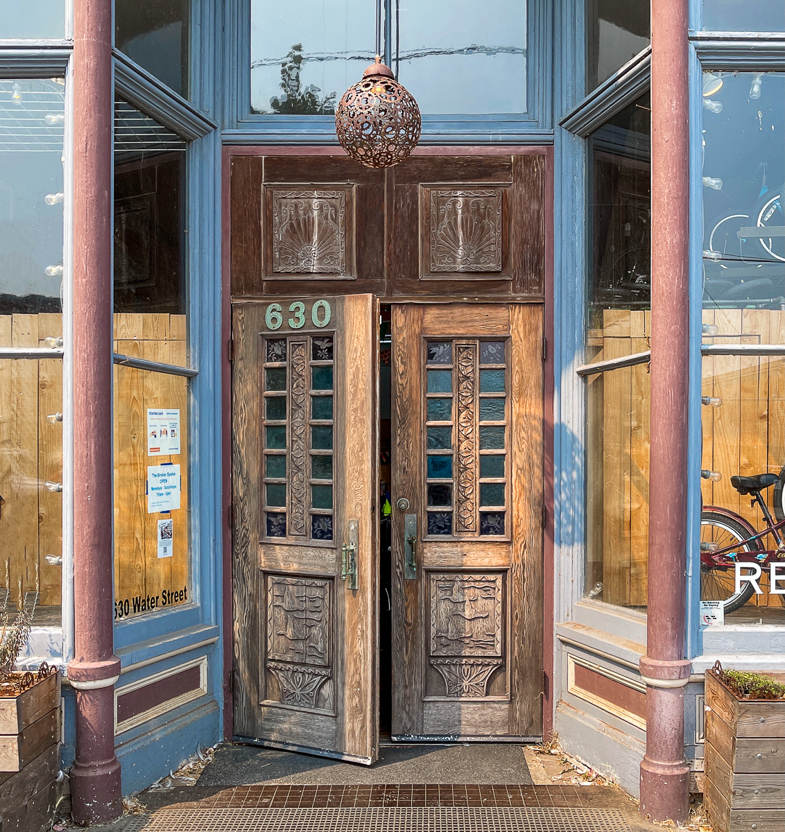 Port Townsend Doors – Fred Lewis Building – Capturing Moments